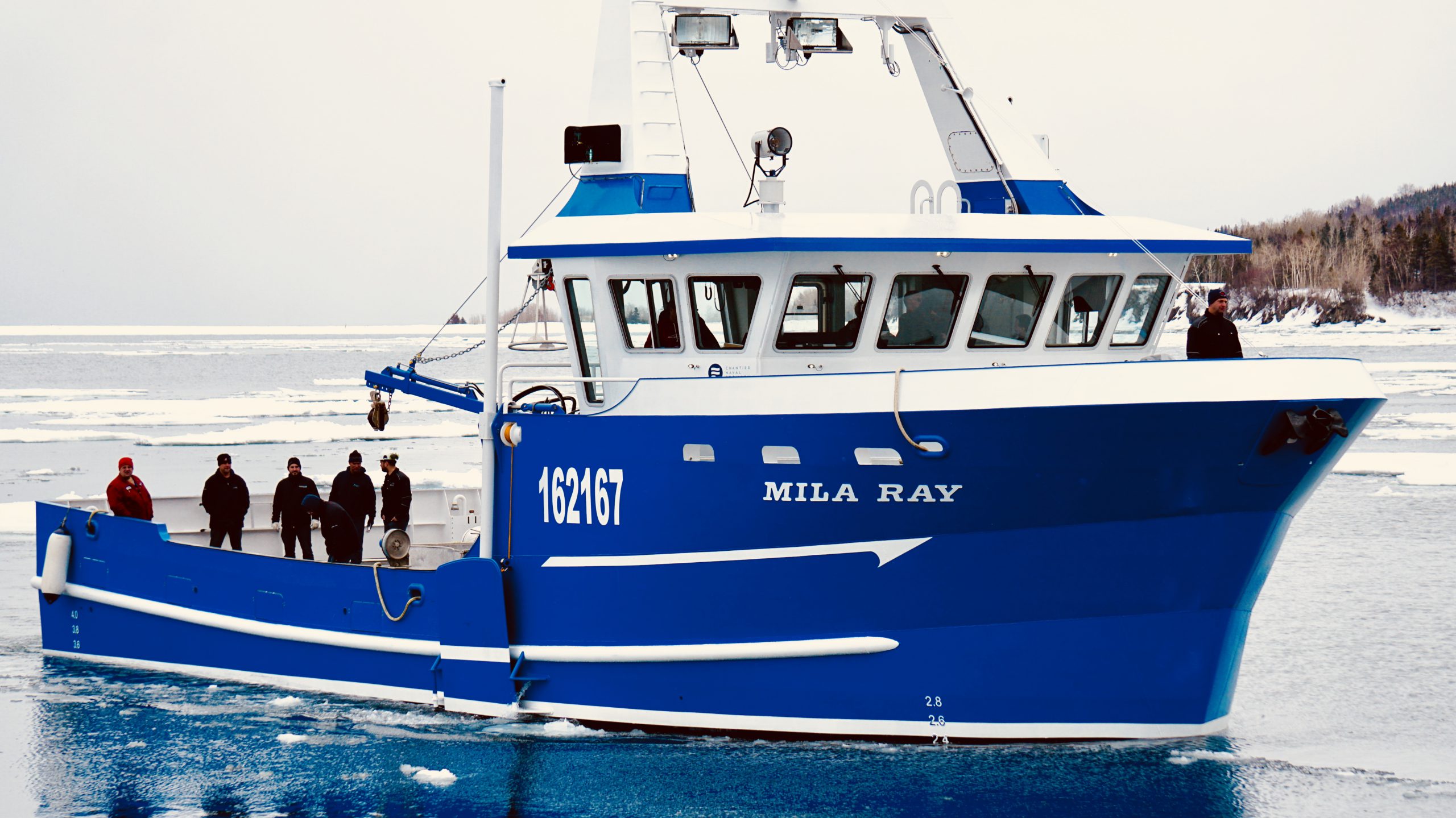 MILA RAY - Bateau de pêche - Chantier Naval Forillon
